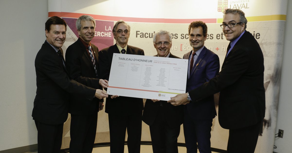 Huit boursiers pour le 10e anniversaire du Fonds de la relève Théodore ...