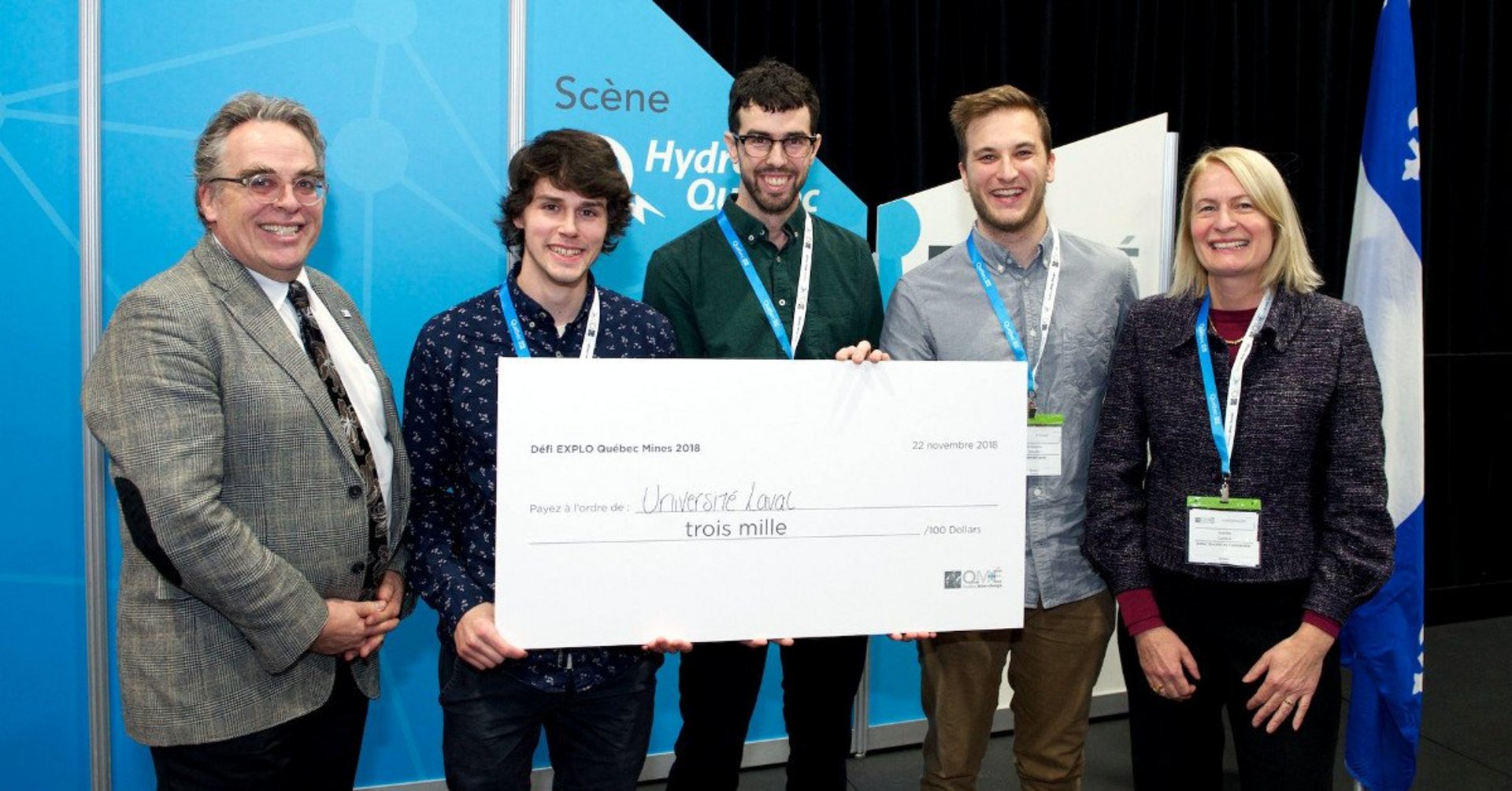 Nos étudiants s’illustrent au congrès Québec Mines + Énergie - Faculté ...